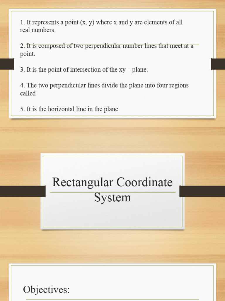 Rectangular Coordinate | PDF | Cartesian Coordinate System ...
