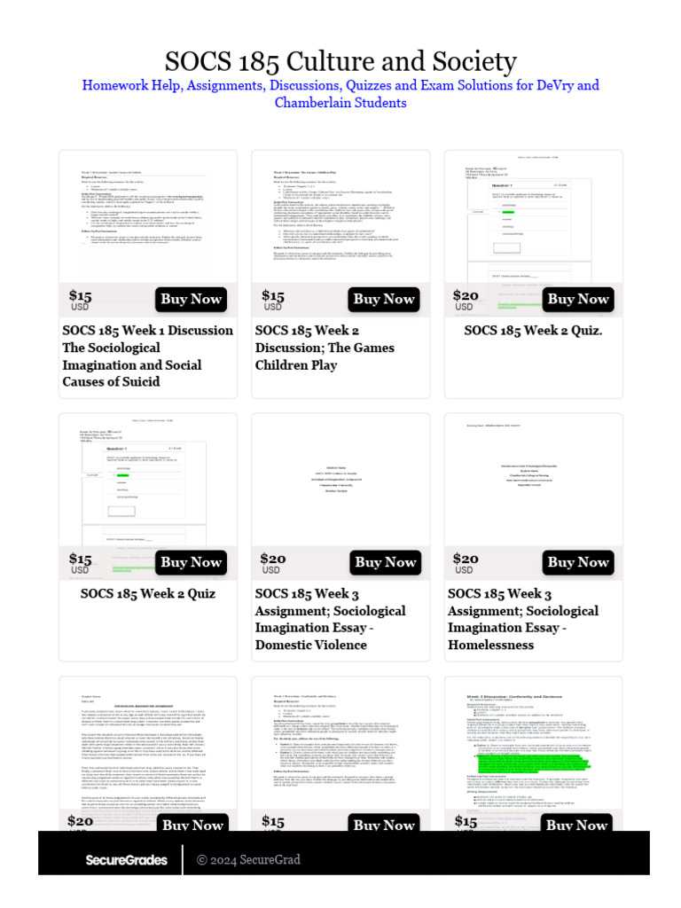 SOCS 185 Culture and Society | PDF | Gender | Gender Studies