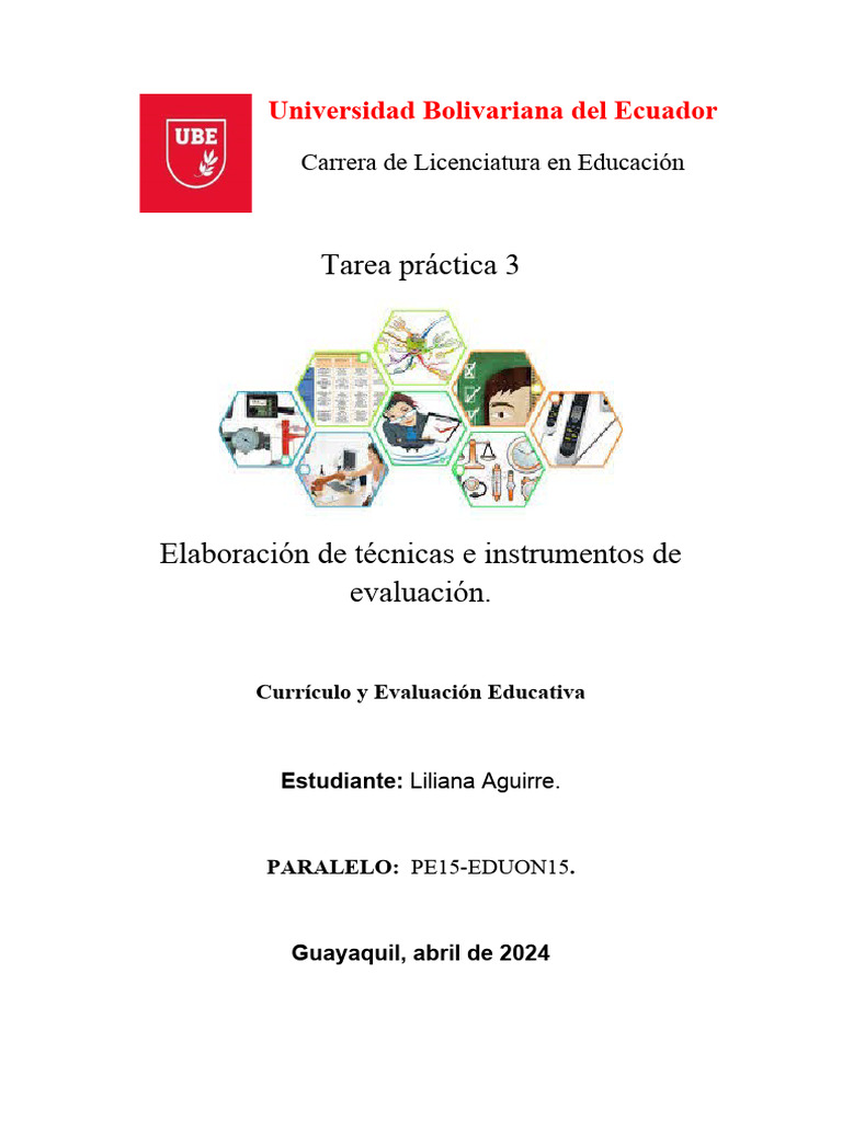 Tarea 3 L. | PDF | Evaluación | Maestros