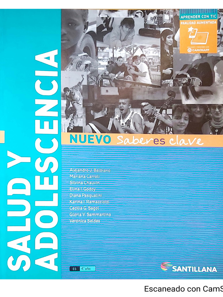 Salud y Adolescencia Nuevo Saber Es Clave | PDF