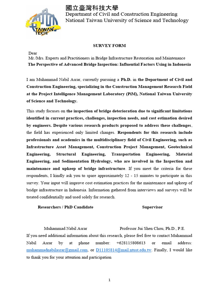 Advanced Bridge Inspection in Indonesia | PDF | Geographic Information ...
