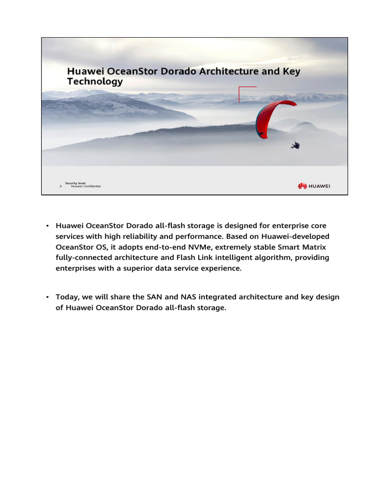 HCSP-Presales-Storage V3.0 Training Material | PDF | Solid State Drive ...