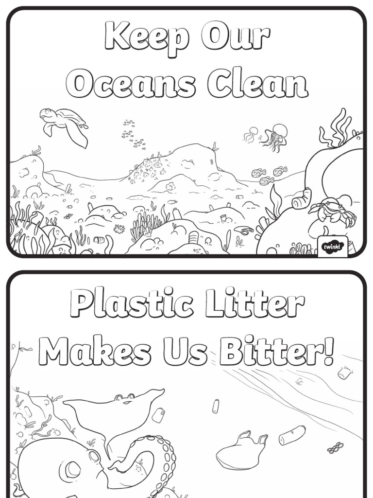 Undersea Cleaning Spree for Kids | PDF