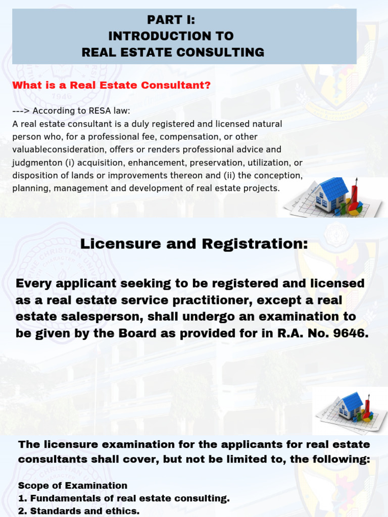Chapter 1 - REAL ESTATE CONSULTING AND INVESTMENT | PDF | Consultant ...