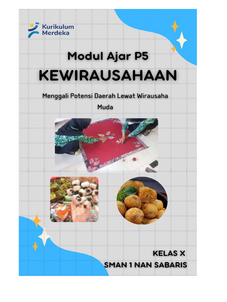 MODUL P5 KEWIRAUSAHAAN OKE. Edit Ya | PDF