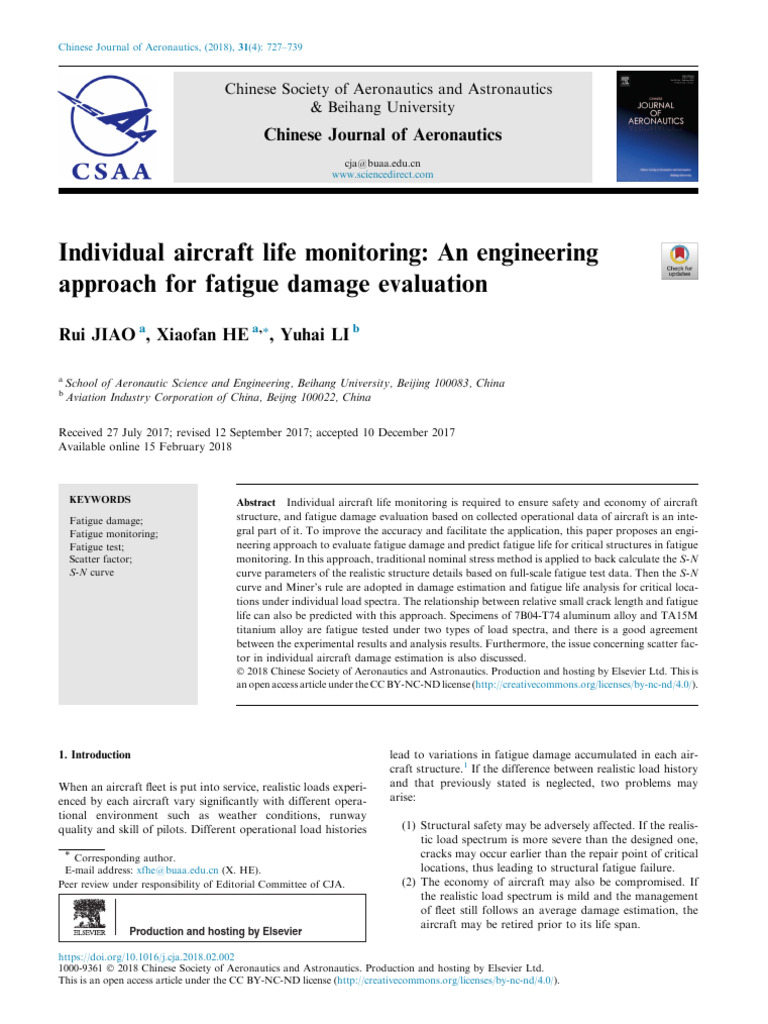 Fatigue Scatter Factor | PDF | Fatigue (Material) | Strength Of Materials