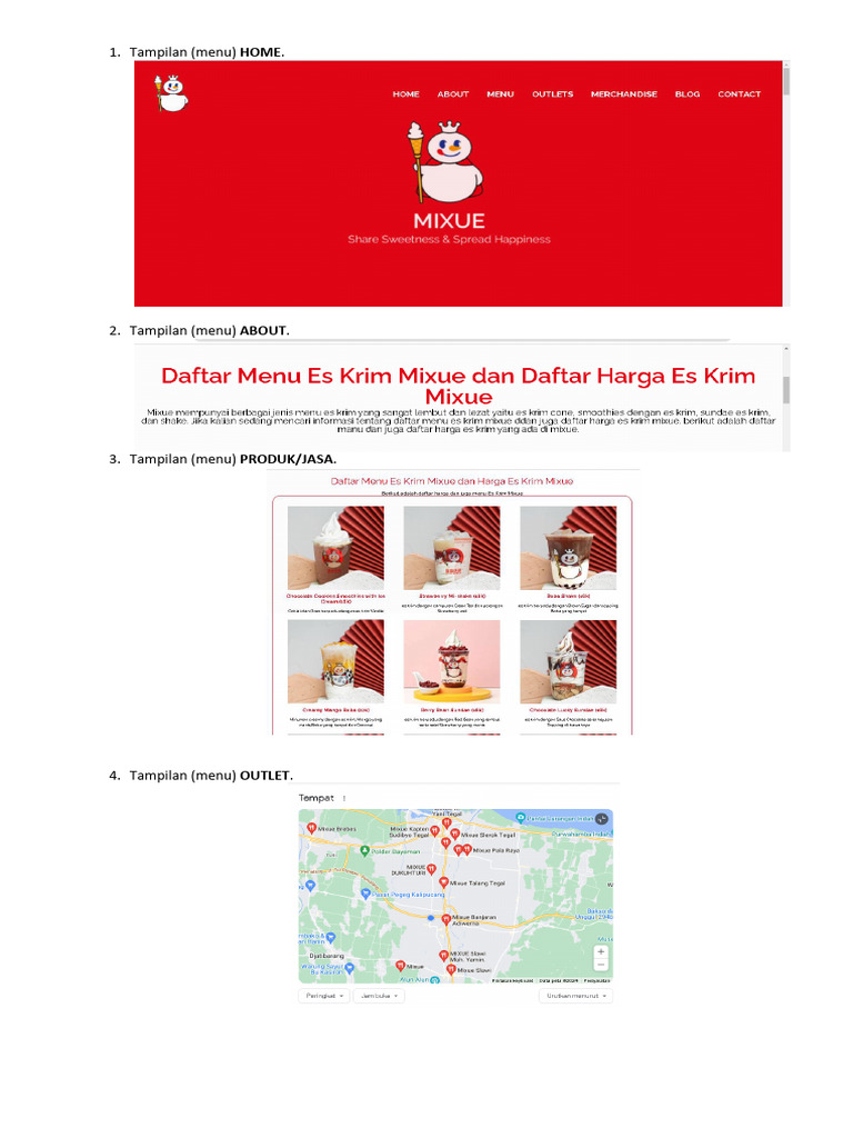 Mixue - Website | PDF