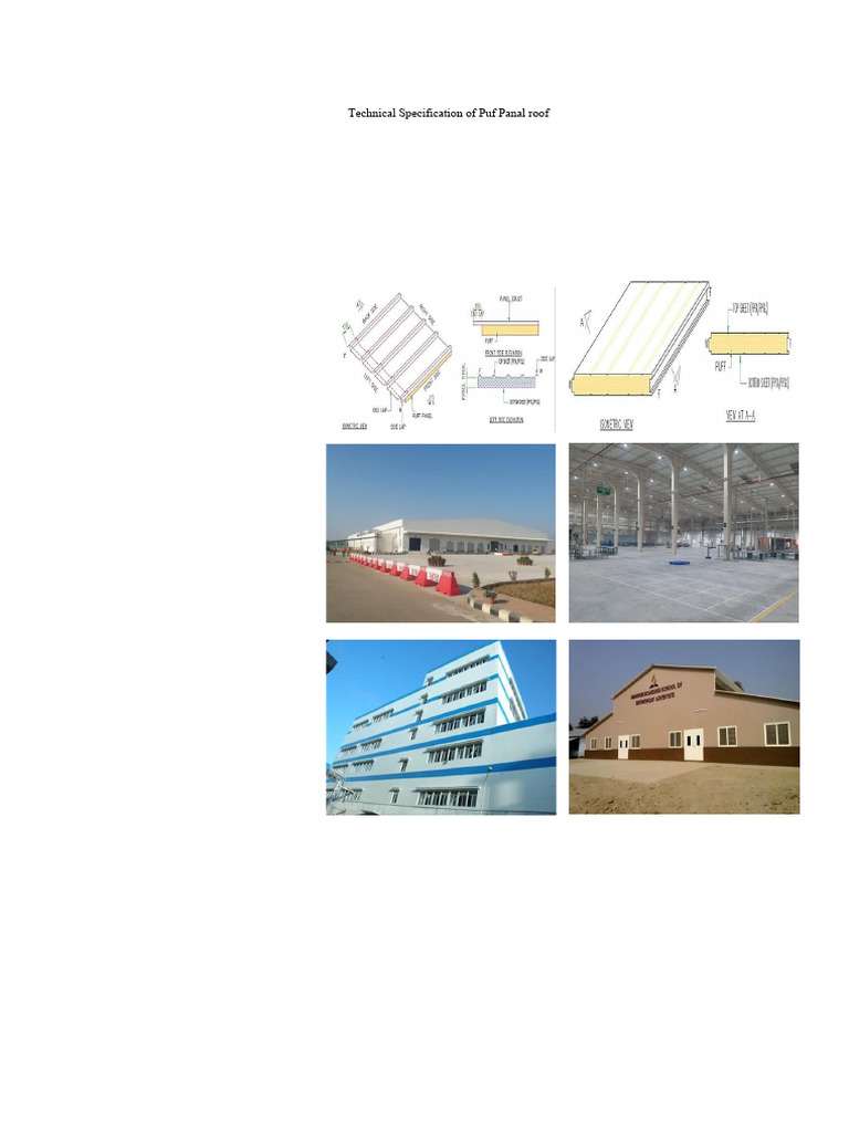 PUF Panel Roofing Specifications | PDF | Wall | Specification ...