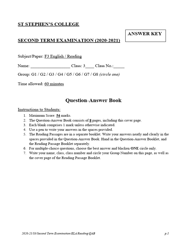 S3 - MLP - 20-21 - 2nd - Term - Exam - MS (3rd Draft) | PDF