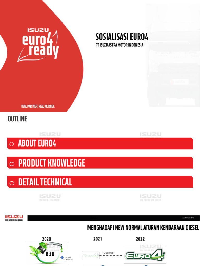 01 Isuzu Euro4 Knowledge | PDF | Air Pollution | Engineering