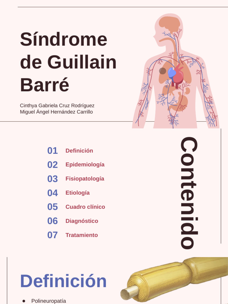 Síndrome de Guillain Barré | PDF | Nervio | Axon