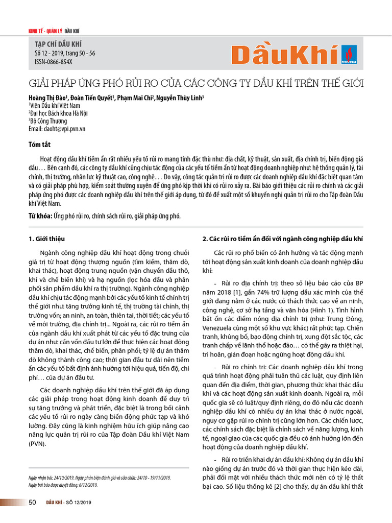 Giai Phap Ung Pho RR | PDF