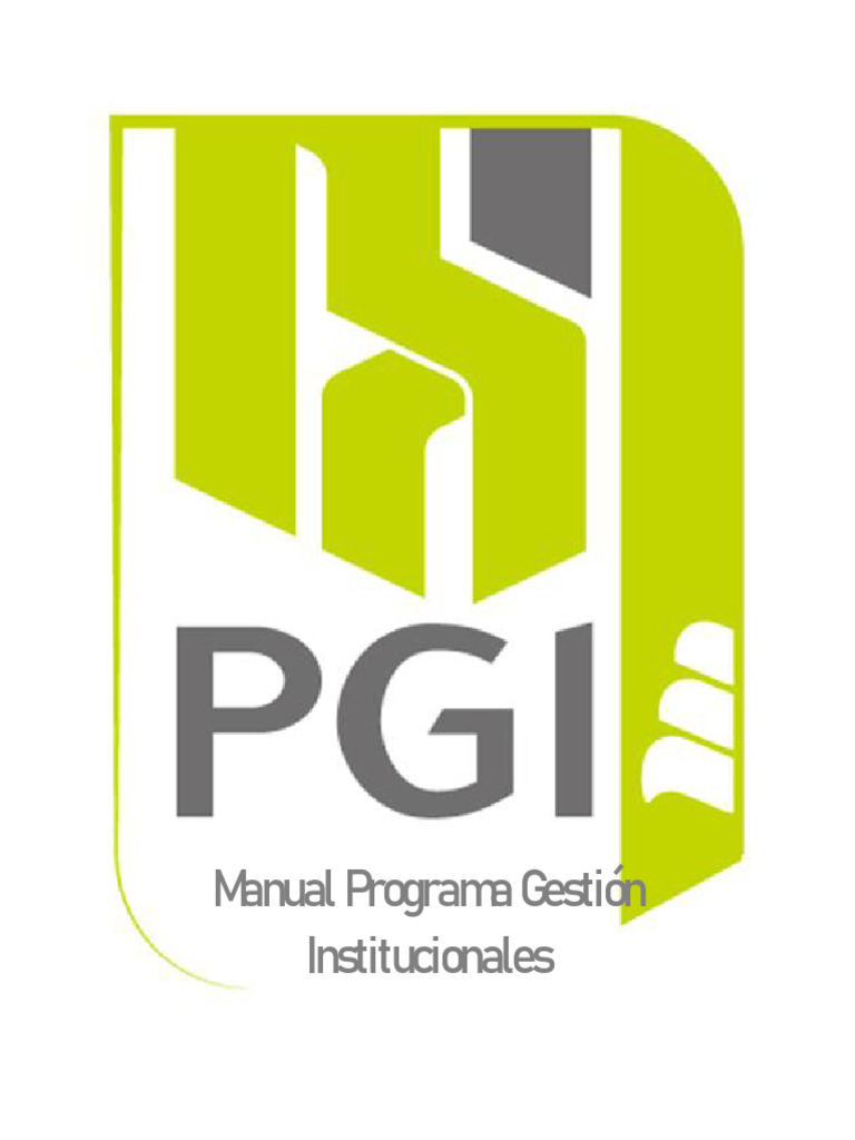 Manual Programa Institucionales 2024 | PDF | Riesgo | Valores