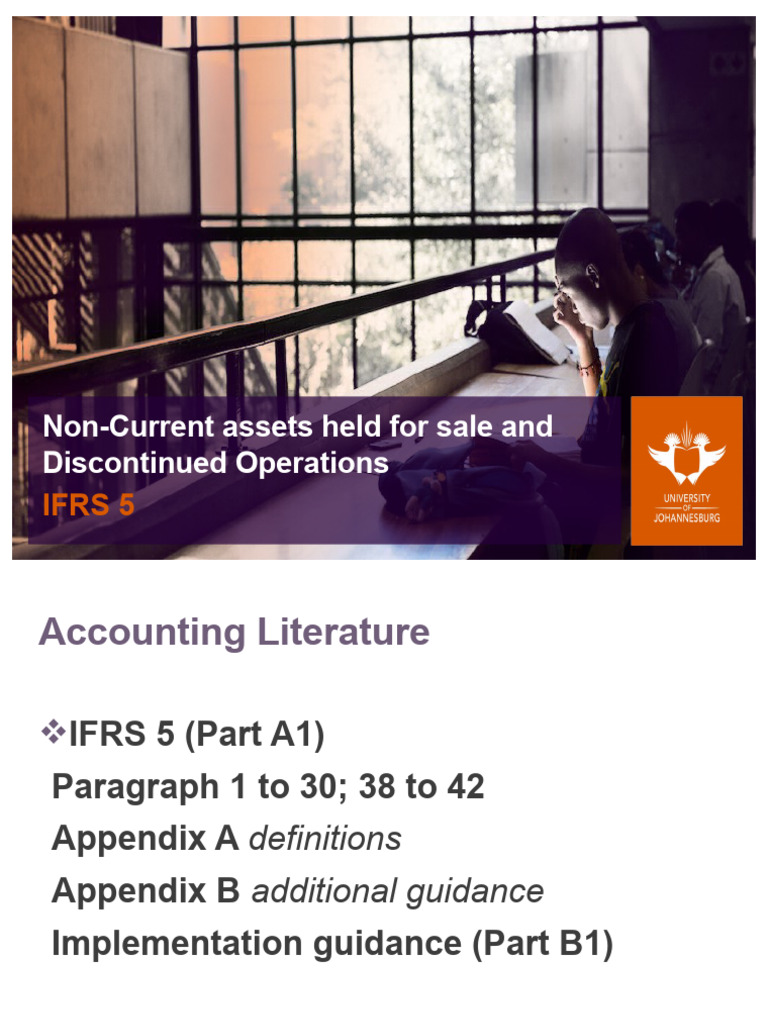 IFRS 5 Slides | PDF | Income Statement | Fair Value