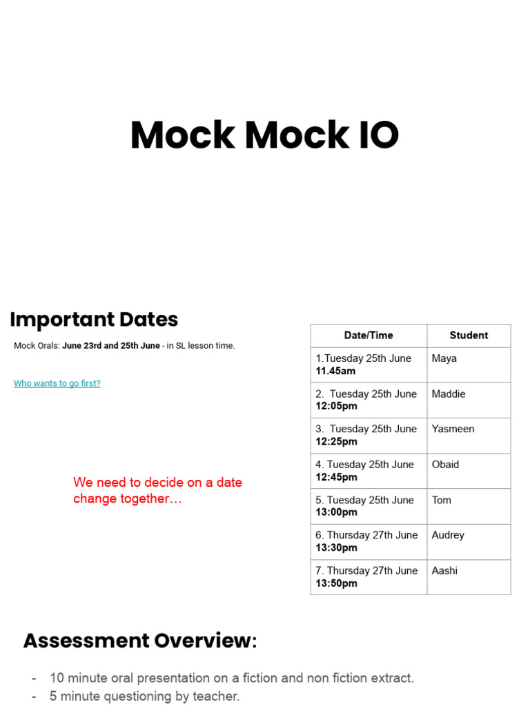 Mock Mock IO | PDF | Language Arts & Discipline