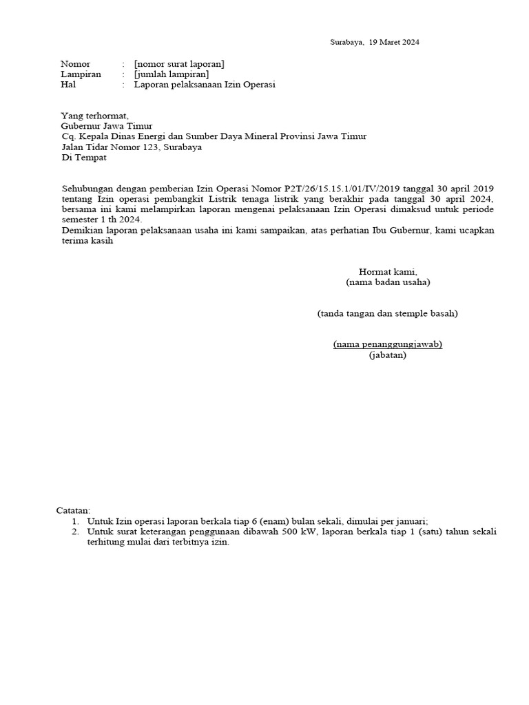 Contoh Suket Berkala | PDF