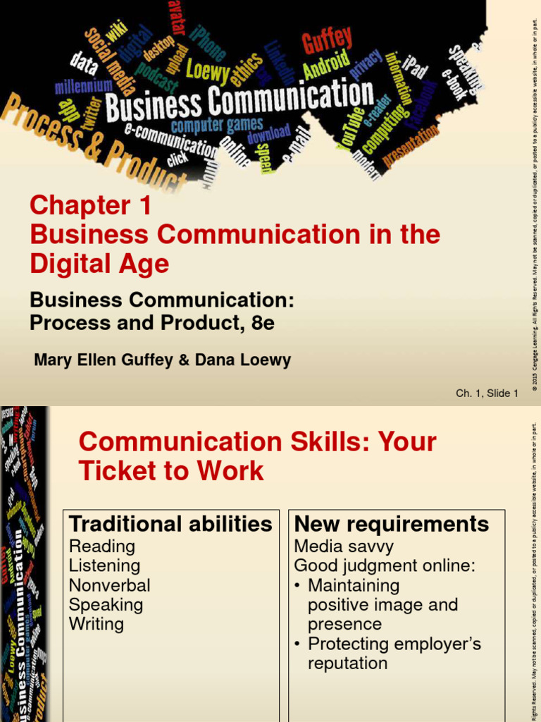 Business Communication in the Digital Age | PDF | Communication ...