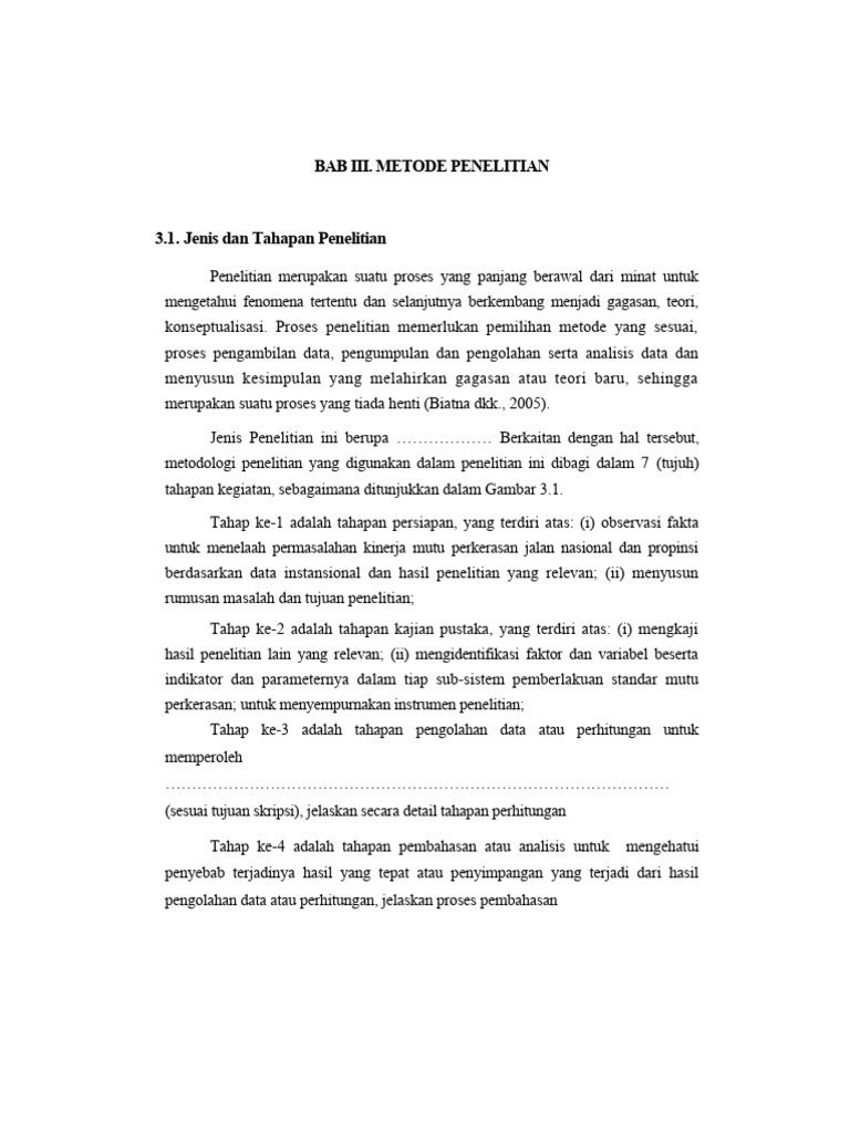 Contoh Metodologi | PDF