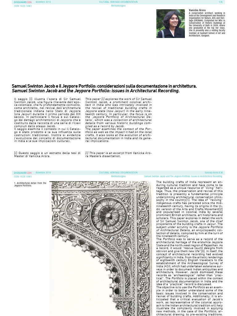 Samuel Swinton Jacob and The Jeypore Por | PDF | Arts And Crafts Movement