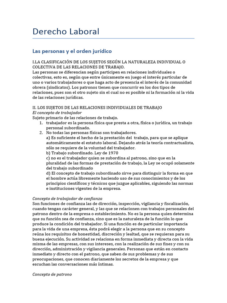 Derecho Laboral 3a Parte | PDF | Derecho laboral | Sindicato