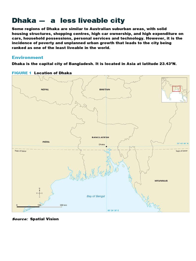 Dhaka A Less Liveable City | PDF | Slum | Health Care