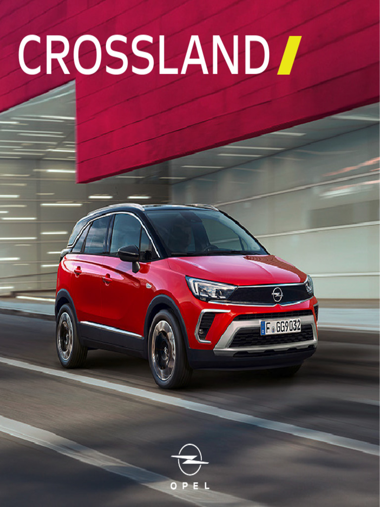 Stilvolle 2023 Opel Crossland Bilder