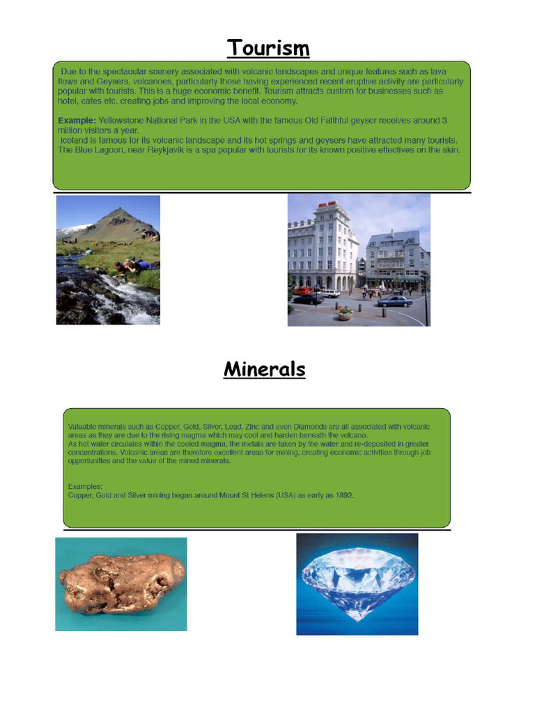 reasons why live near volcano resource sheet (1) | PDF