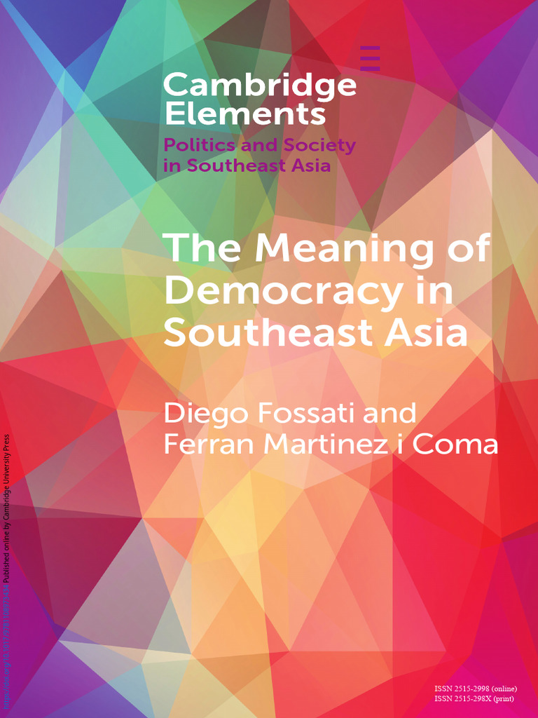 The Meaning of Democracy in Southeast Asia | PDF | Democracy ...