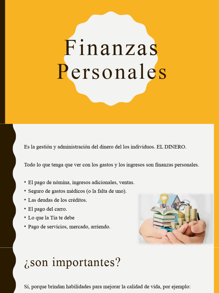 Finanzas Personales | Descargar gratis PDF | Finanzas personales | Presupuesto