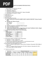 Kaidah Penulisan Soal Isian Dan Uraian | PDF