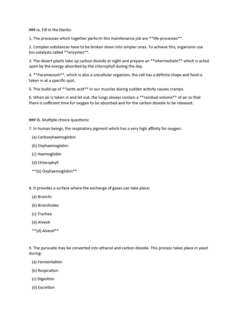 Science QB Solution | PDF | Stoma | Photosynthesis Science QB Solution | PDF | Stoma | Photosynthesis
