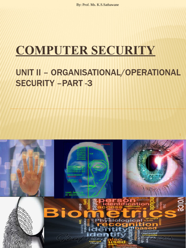 Cs PPT CHP 2 Part 3 | PDF | Fingerprint | Biometrics