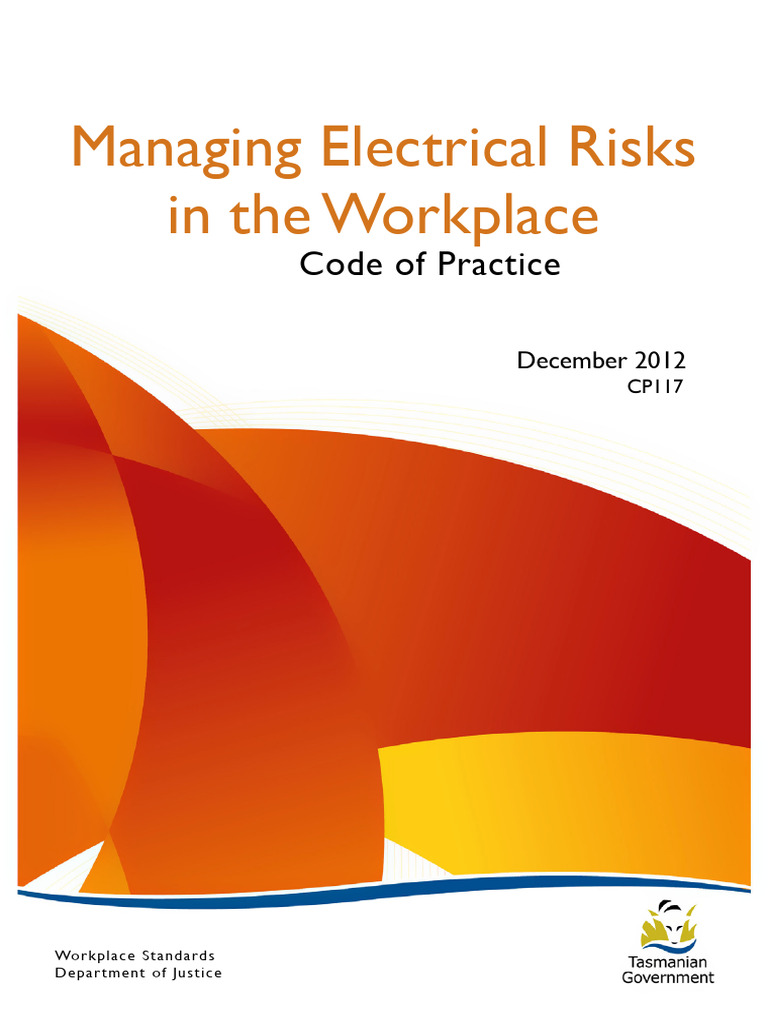 Managing Electrical Risks Code | PDF | Occupational Safety And Health ...