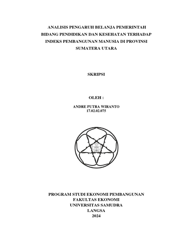 Skripsi Andre Putra Wiranto (Terbaru) | PDF | Bisnis | Karier & Perkembangan