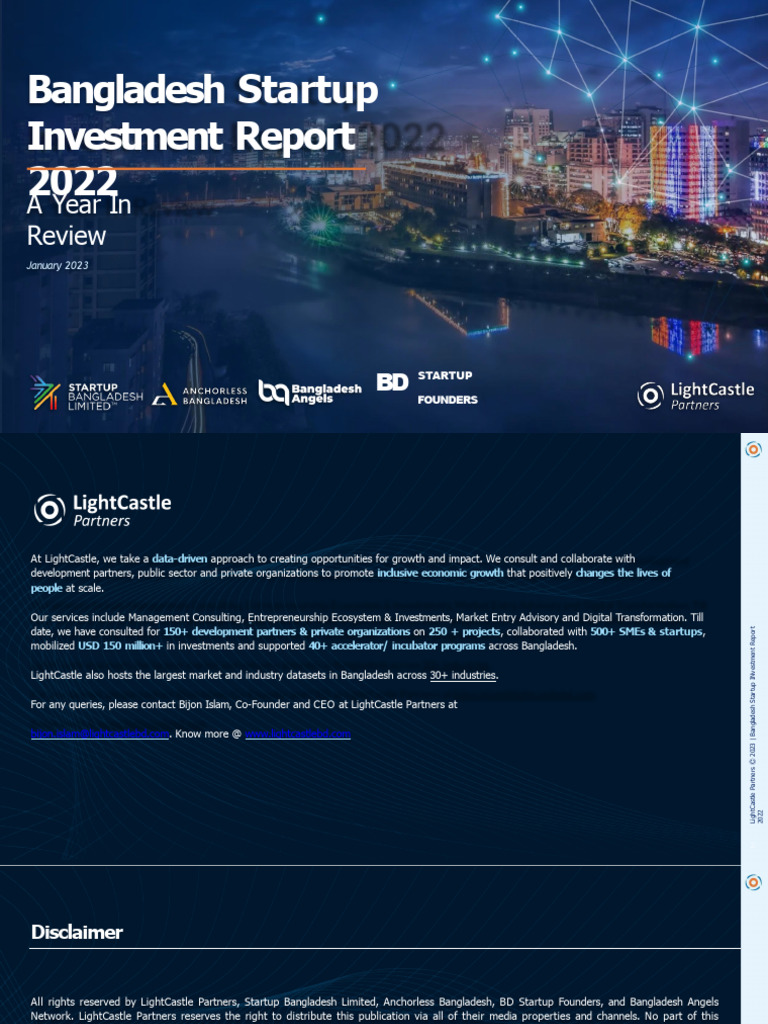 Bangladesh Startup Investment Report 2022 A Year in Review 16-02-2023 ...