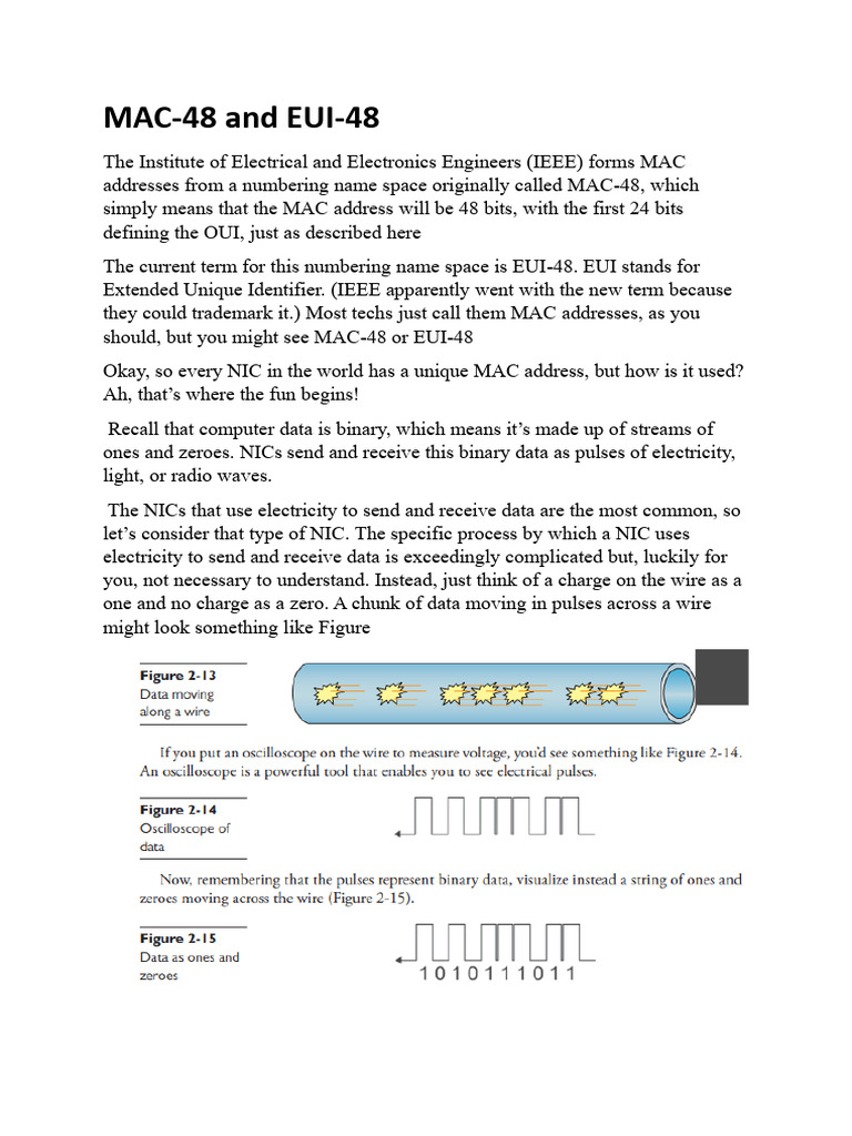 MAC | PDF | Computer Network | Internet Protocols