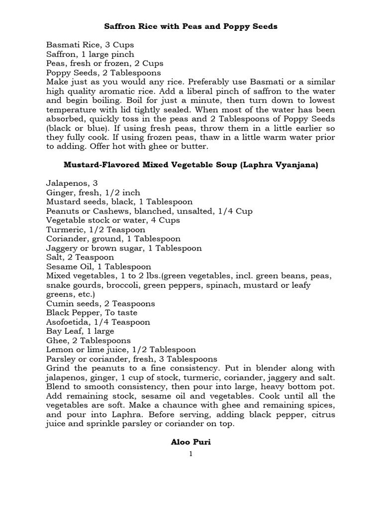 Krishna Bhog Complete | PDF | Yogurt | Curry