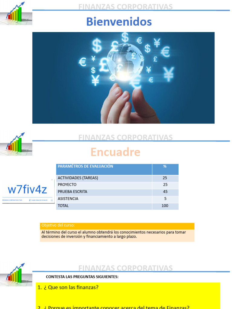 CLASE DE FINANZAS CORPORATIVAS ITIAN 2023 | Descargar gratis PDF | Business | Costo