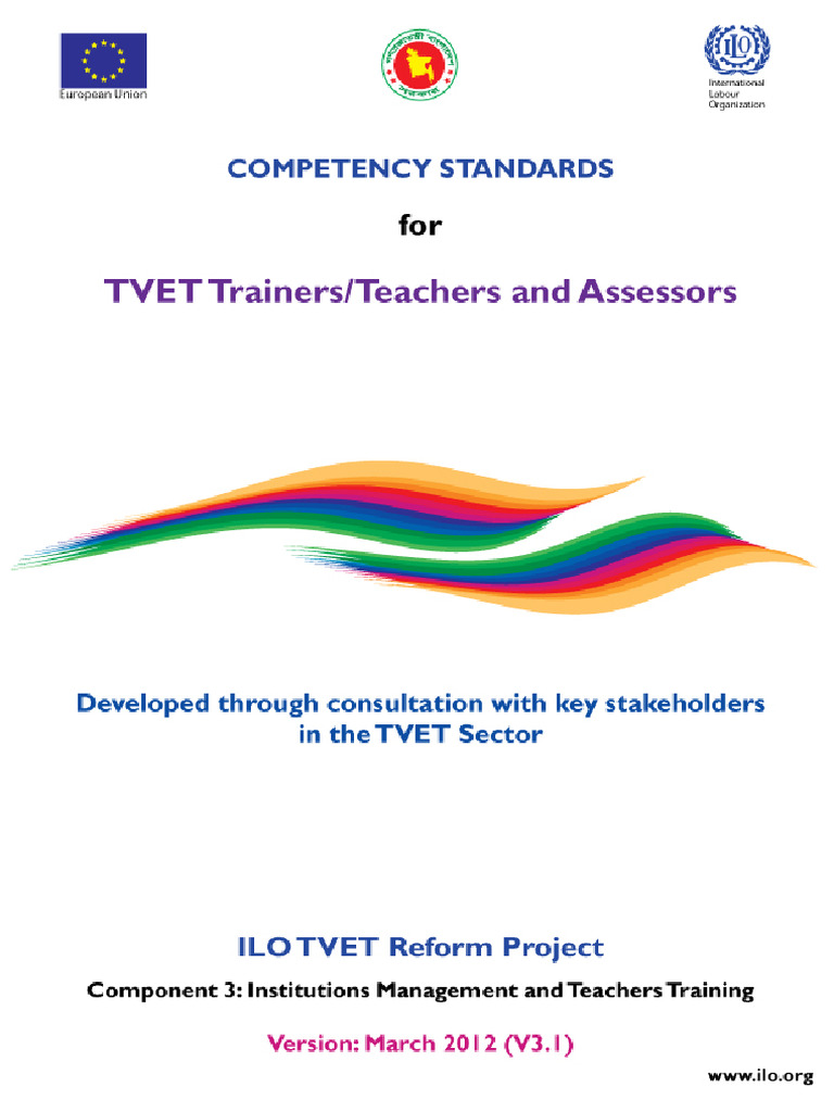 Competency Standards - TVET Teachers or Trainers - Assessors | PDF | Vocational Education ...