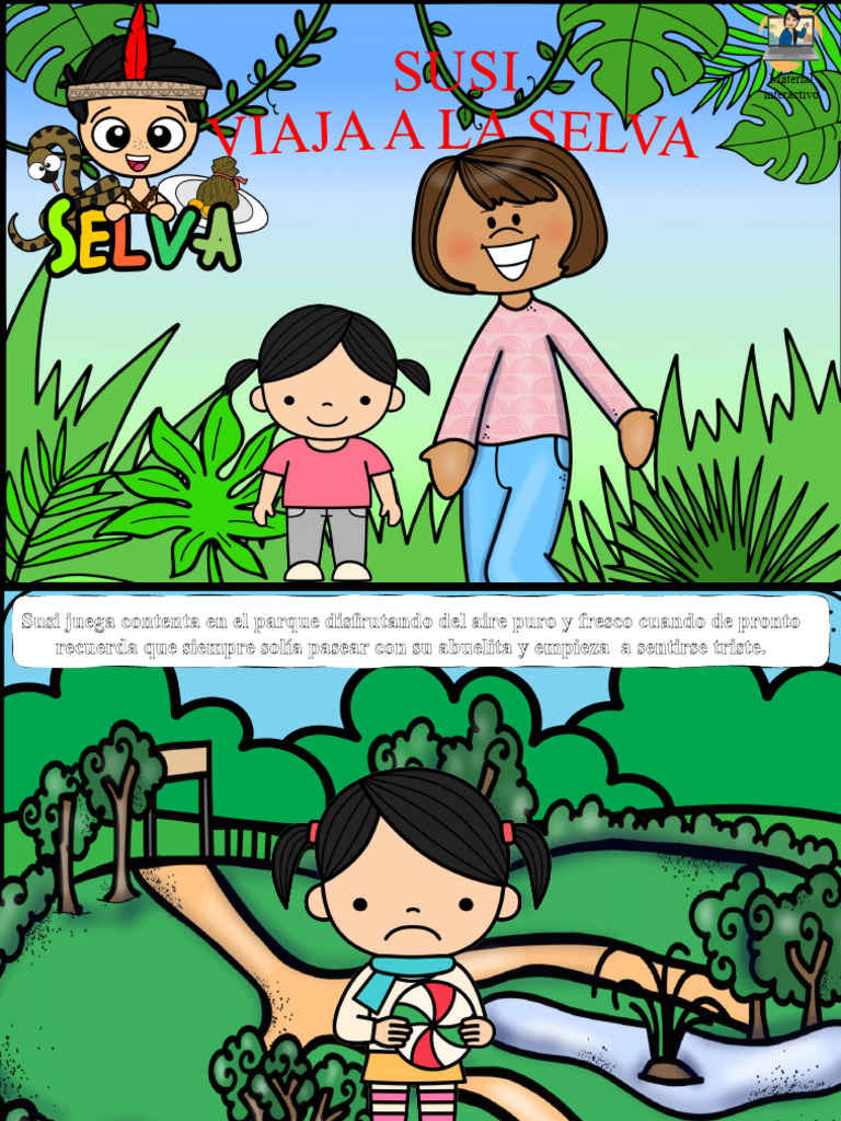 Cuento Imprimible Selva | PDF