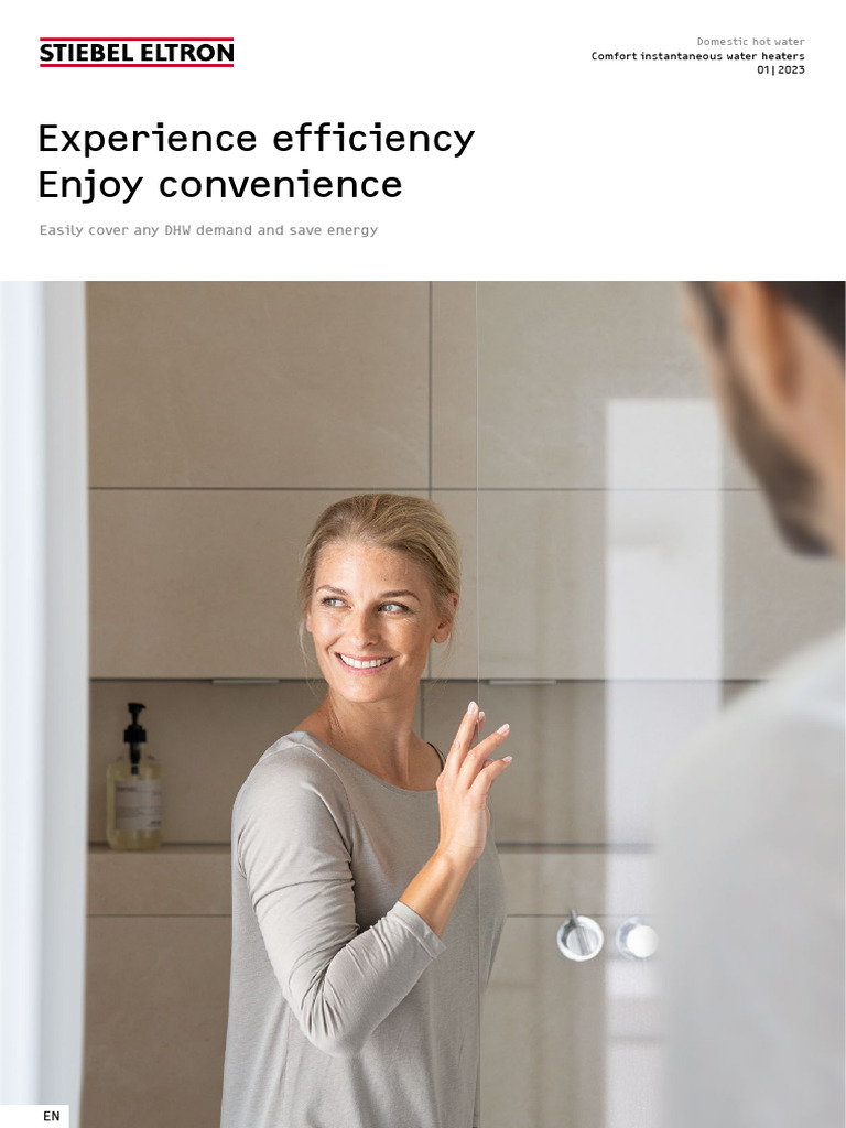 STIEBEL ELTRON Comfort Instantaneous Water Heaters | Download Free PDF ...