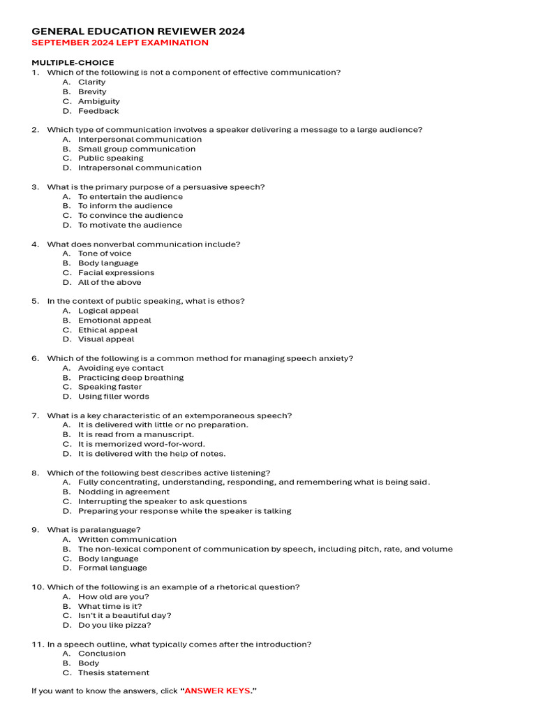General Education Reviewer 2024 | PDF | Triangle | Rectangle