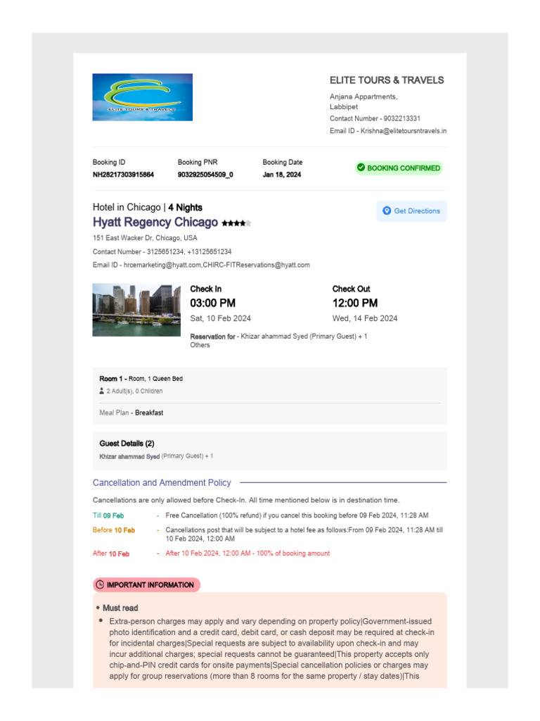 Trips Hotel DownloadETicket | PDF