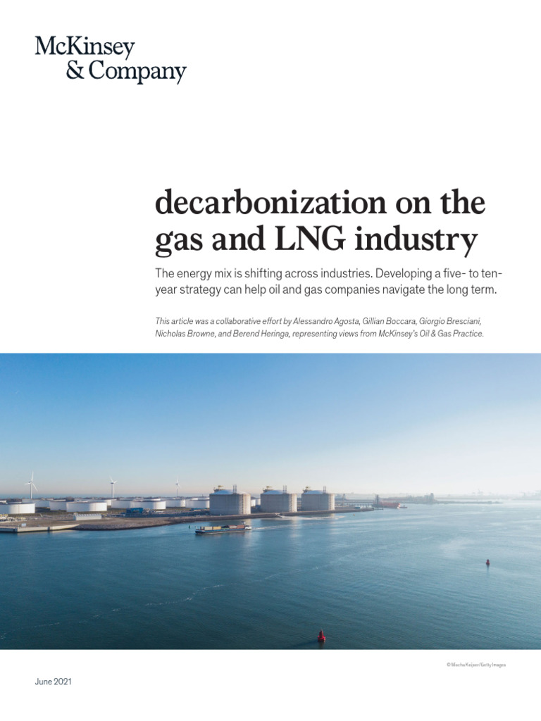 Decarbonization's Impact on LNG Industry | PDF | Climate Change ...