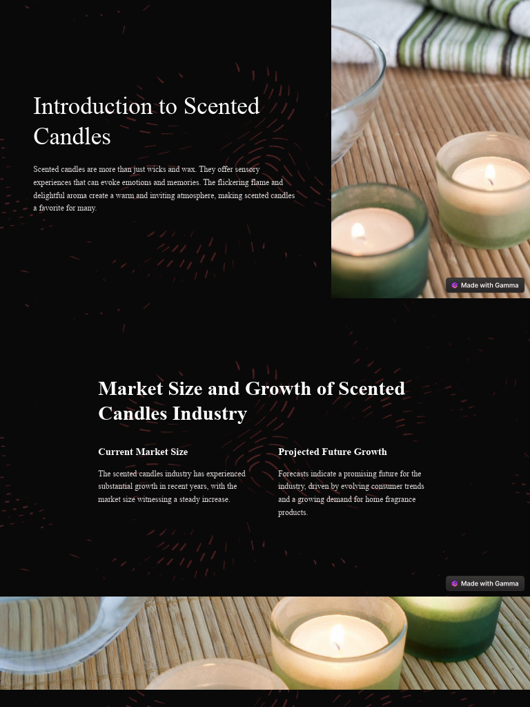 Introduction To Scented Candles | PDF | Candle | Retail