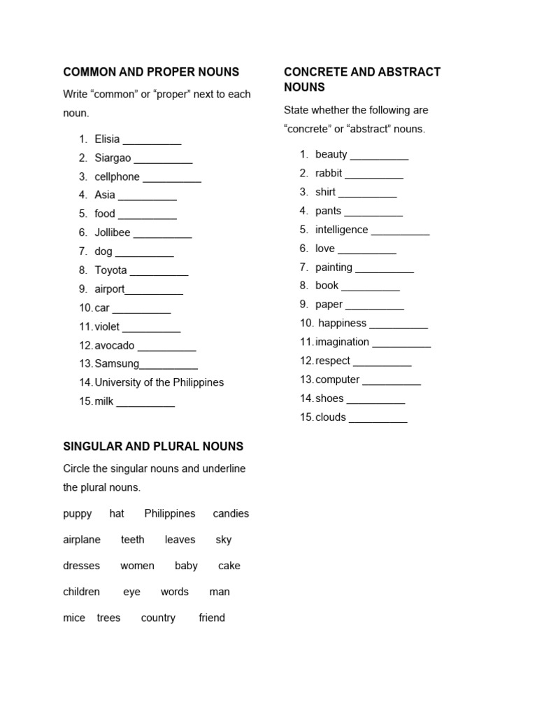 Grade 3 Nouns | PDF | Career & Growth | Business
