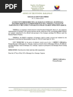 Resolution On The Appointment of Barangay Tanods | PDF | Justice ...