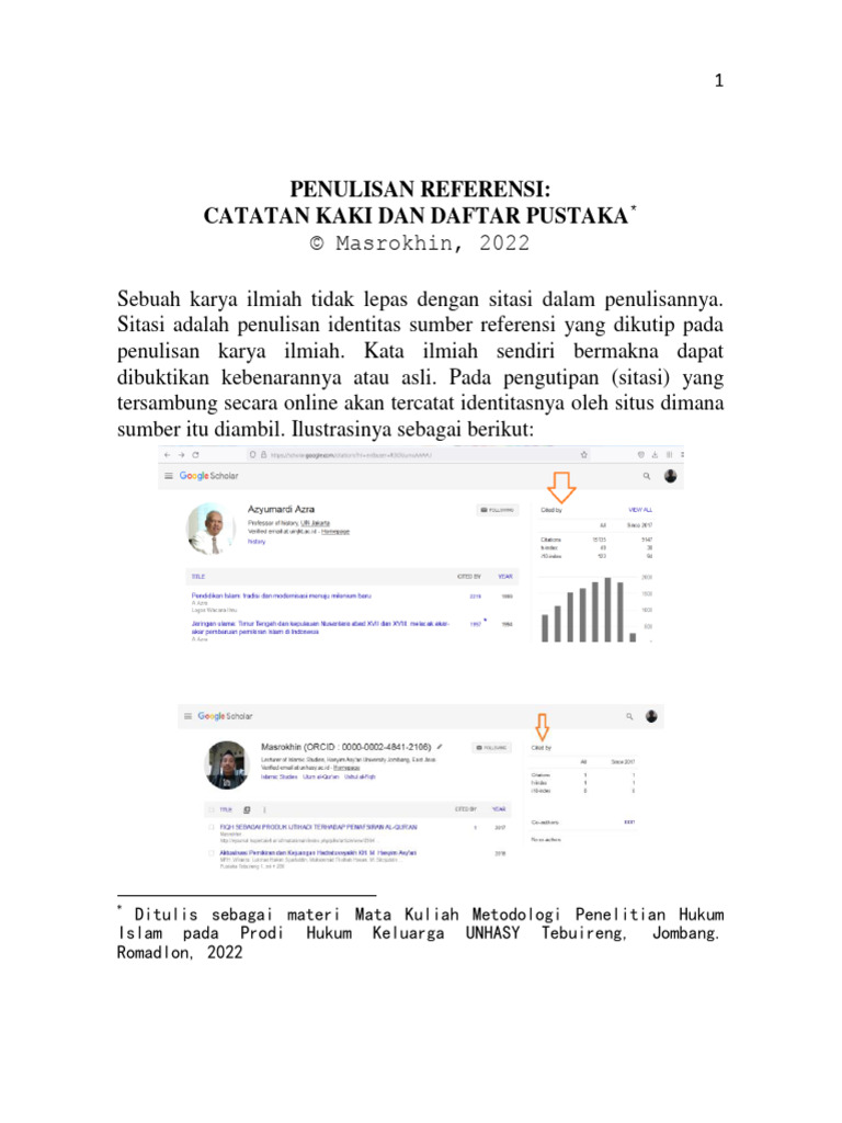 Penulisan Referensi | PDF