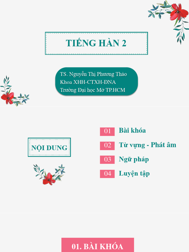 Bai Giang 2 | PDF