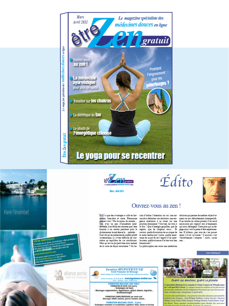 Médecines douces : Ayurveda et Zen | PDF | Respiration | Ayurveda